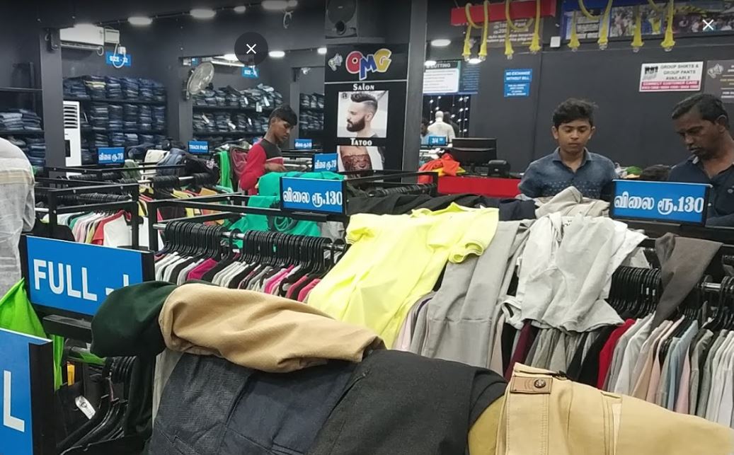OMG MENS STORE – Gowripuram, Karur